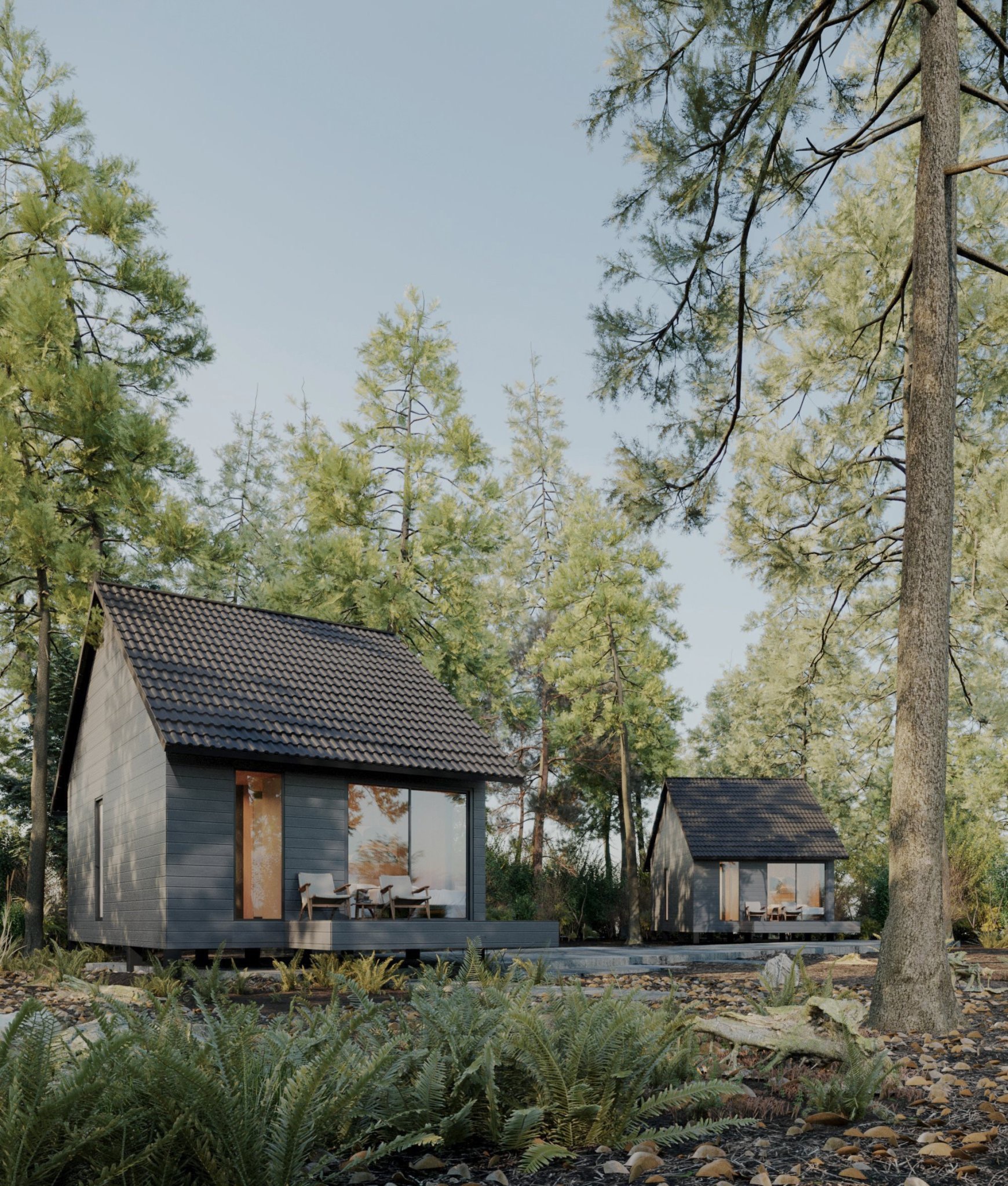 Nhà lắp ghép công nghệ mới: Modun 05 - Classic - 52m2 - 2PN 1PK